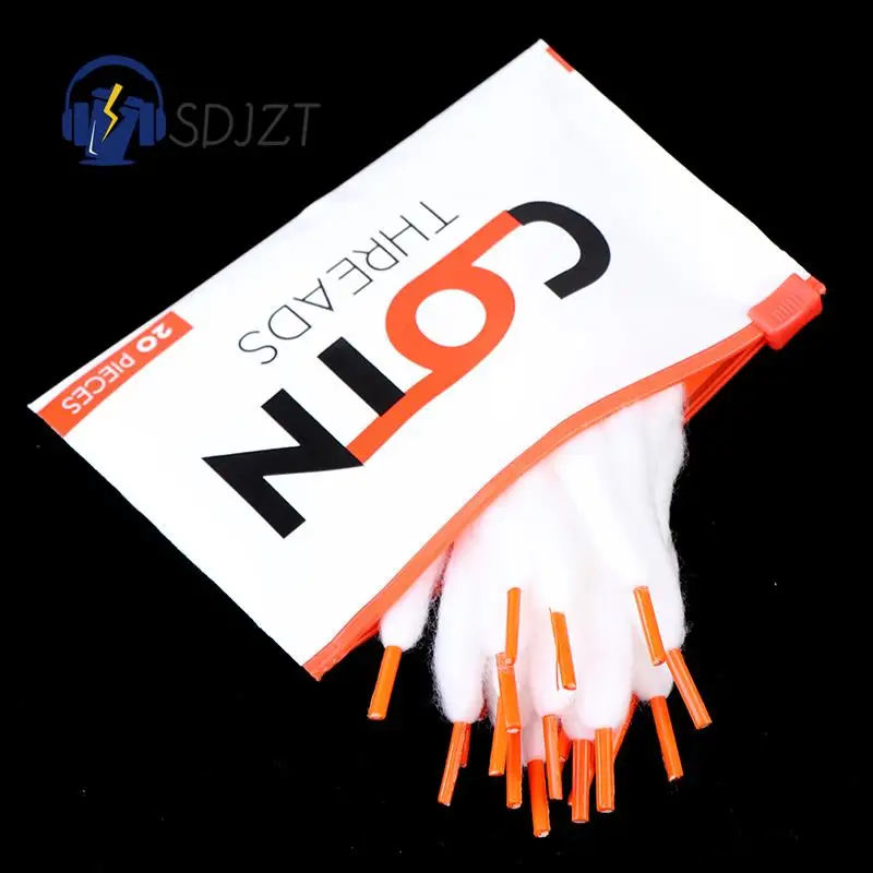 20pcs-Prebuilt-Cotn-Wire-Coil-Threads-Organic-Vape-Cotton-Strips ...