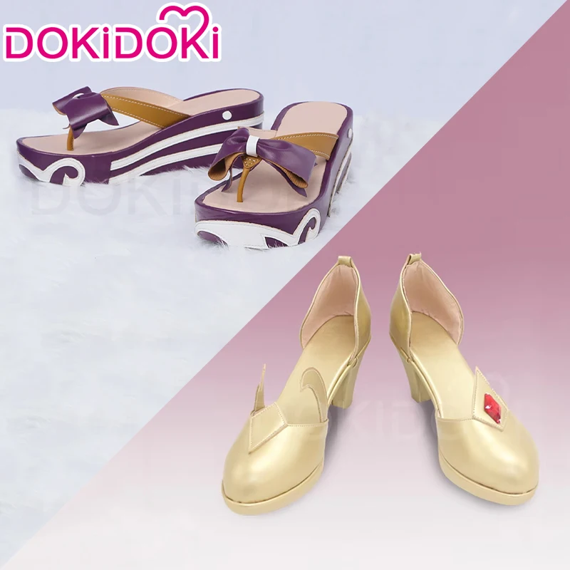 Mona/Kokomi Cosplay Shoes Game Genshin Impact Cosplay DokiDoki Mona ...