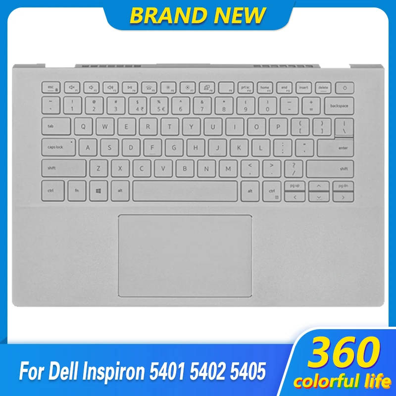 Original Palmrest Keyboard US For Dell Inspiron 5401 5402 5405 Laptop ...