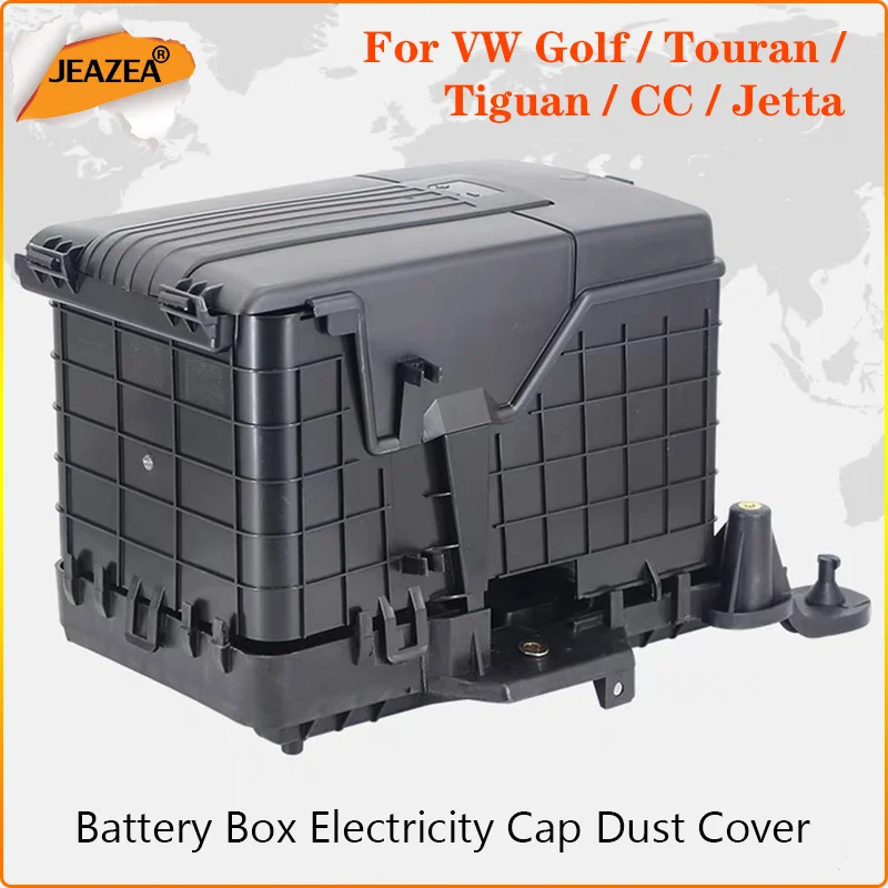 JEAZEA 신제품 배터리 트레이 사이드 트림 커버, VW Jetta MK5/MK6 Golf Touran Tiguan CC ...