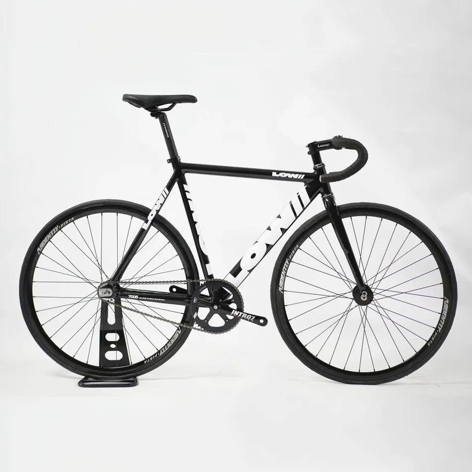 Fixed-Gear-Bike-700C-Aluminum-Frame-Carbon-Fork-Single-Speed-Fixie ...