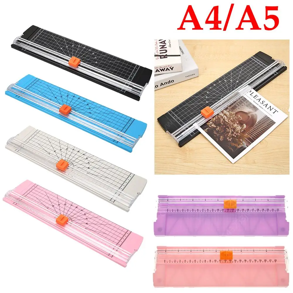 A4-A5-Paper-Cutting-Guillotine-Paper-Cutter-with-Pull-out-Ruler-for ...