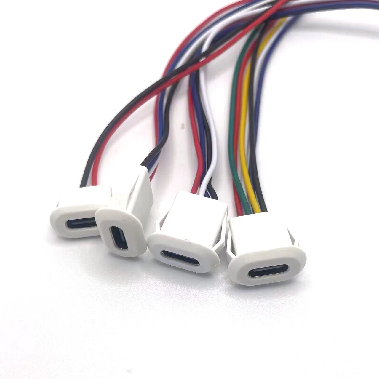 USB-C-type-2-4-6pin-connector-socket-with-buckle-high-current-fast ...