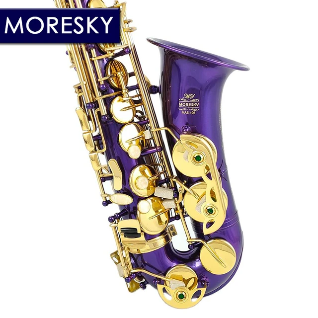 Purple Alto Saxophone