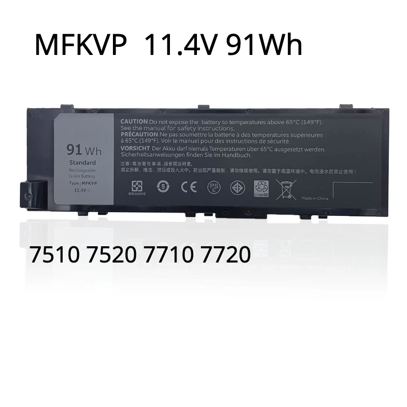 Laptop-Battery-For-Dell-Precision-15-7510-7520-17-7710-7720-M7510-M7710 ...