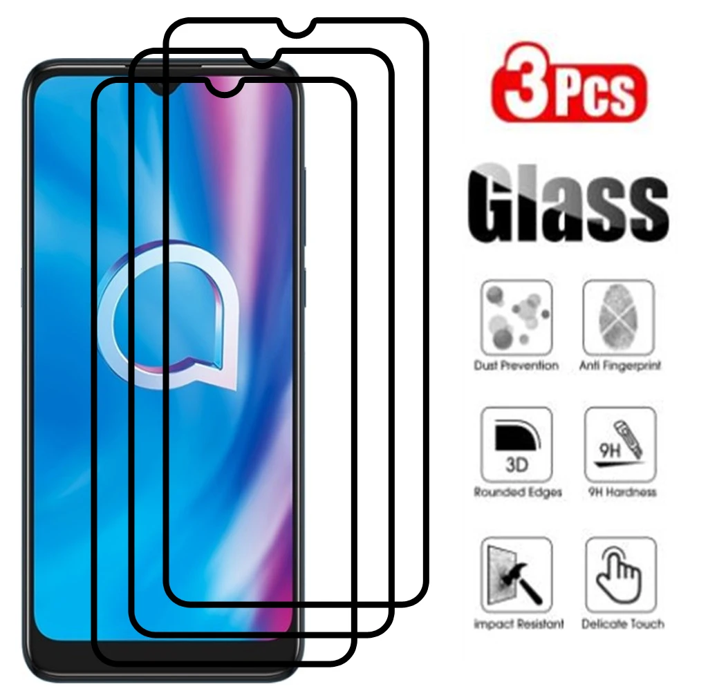 Full-Screen-Protector-For-Alcatel-1S-2021-Tempered-Glass-On-The-For ...