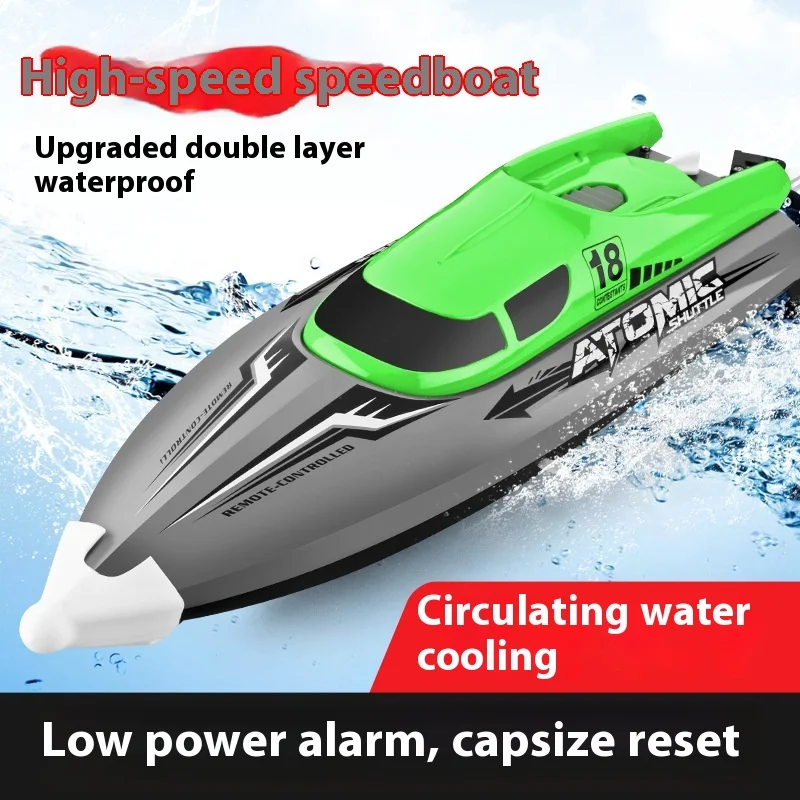 Water-Games-Speedboat-Toys-2-4g-High-speed-Remote-Control-Boat-Race ...