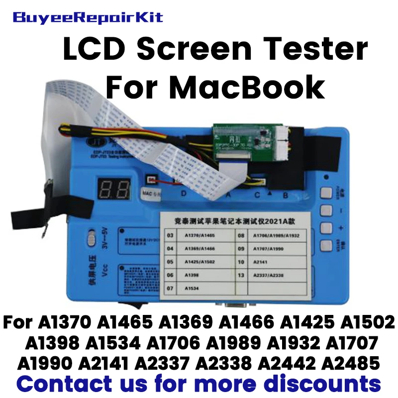 LCD-Screen-Tester-For-MacBook-Display-Test-Tool-2021A-2023A-A1706-A1989 ...