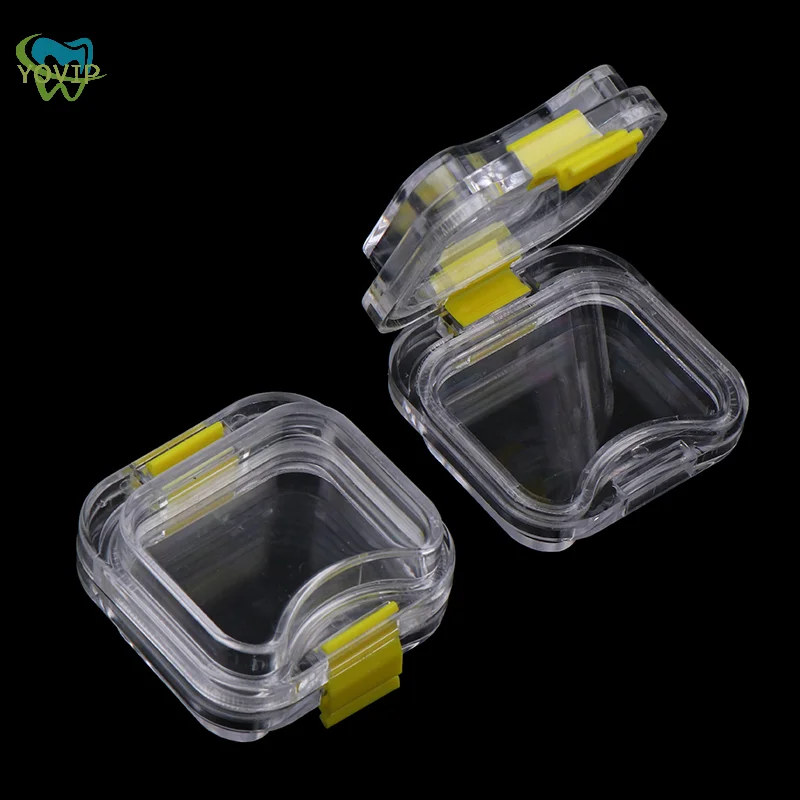 1Pc-Denture-Storage-Box-With-Transparent-Flexible-Film-Dentist-Material ...