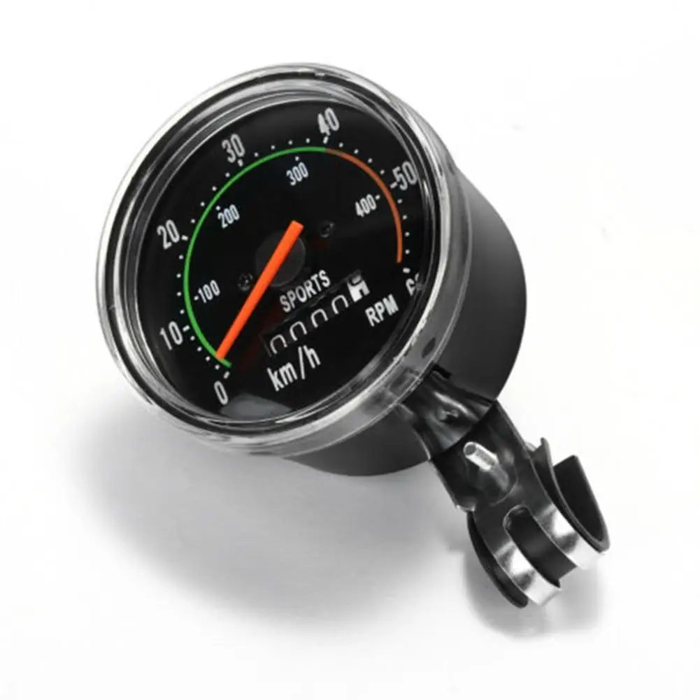 Newest-Bicycle-Odometer-Mechanical-Retro-Bike-Speedometer-Bike-Wired ...