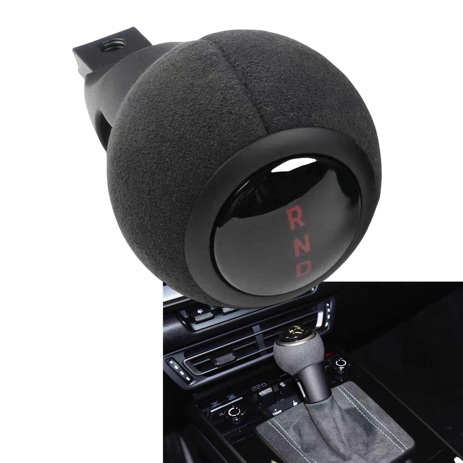 Center-Gear-Shifter-Lever-Stick-Knob-Gearshifter-Cover-For-Porsche-911 ...
