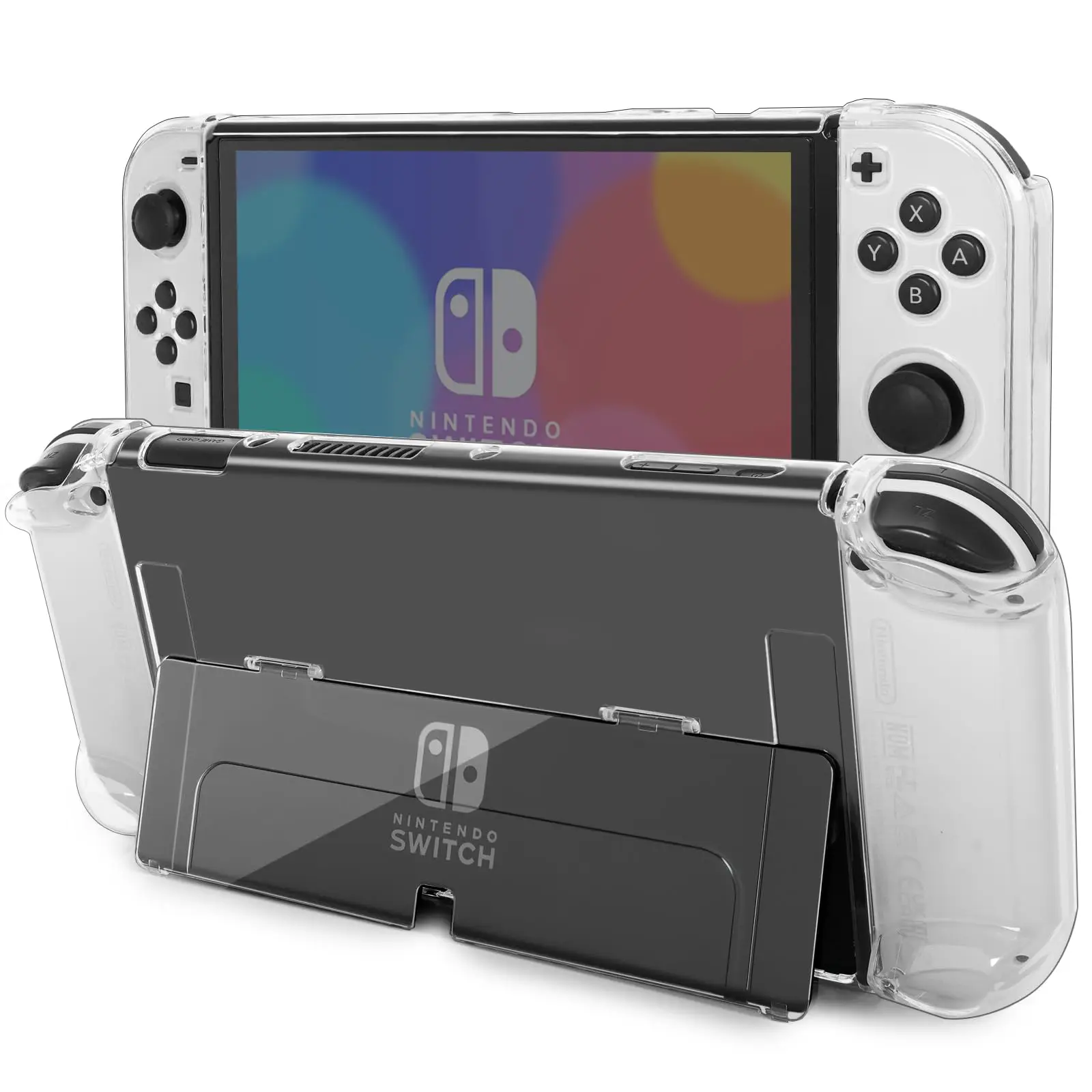 Transparent Case For Nintendo Switch 2 OLED Lite JoyCon Controller ...