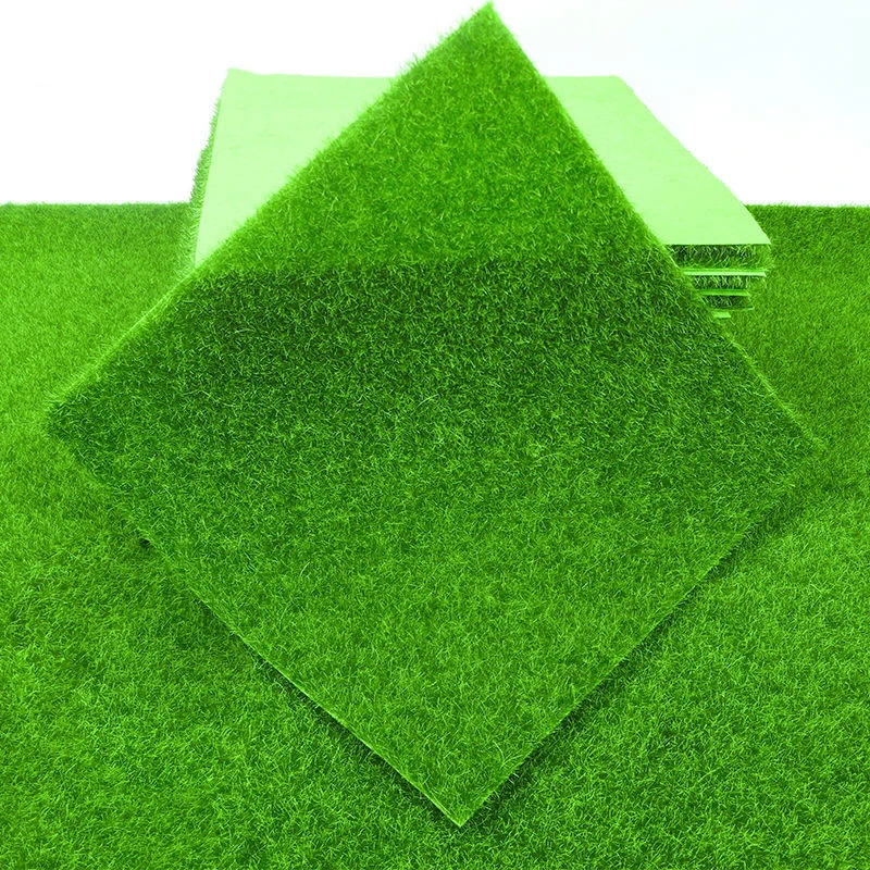 15x15CM-30x30CM-Mini-Simulation-Flocking-Turf-Model-Diy-Lawn-Moss-Micro ...