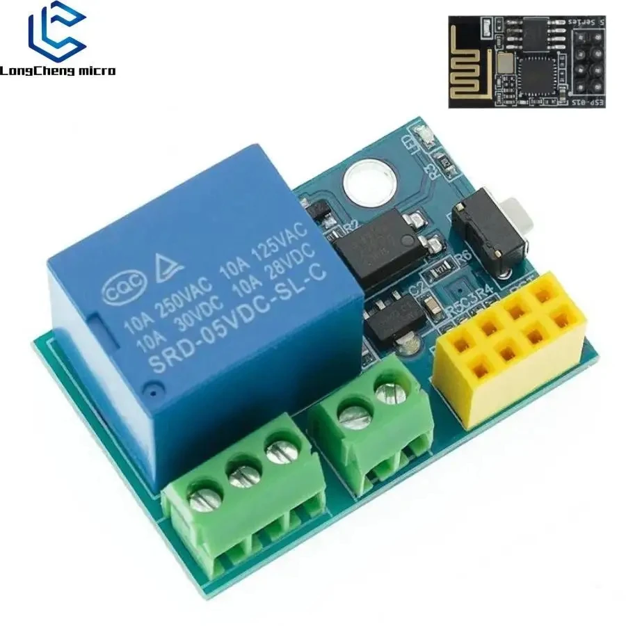 ESP8266-ESP-01S-5V-WiFi-Relay-Module-Things-Smart-Home-Remote-Control ...