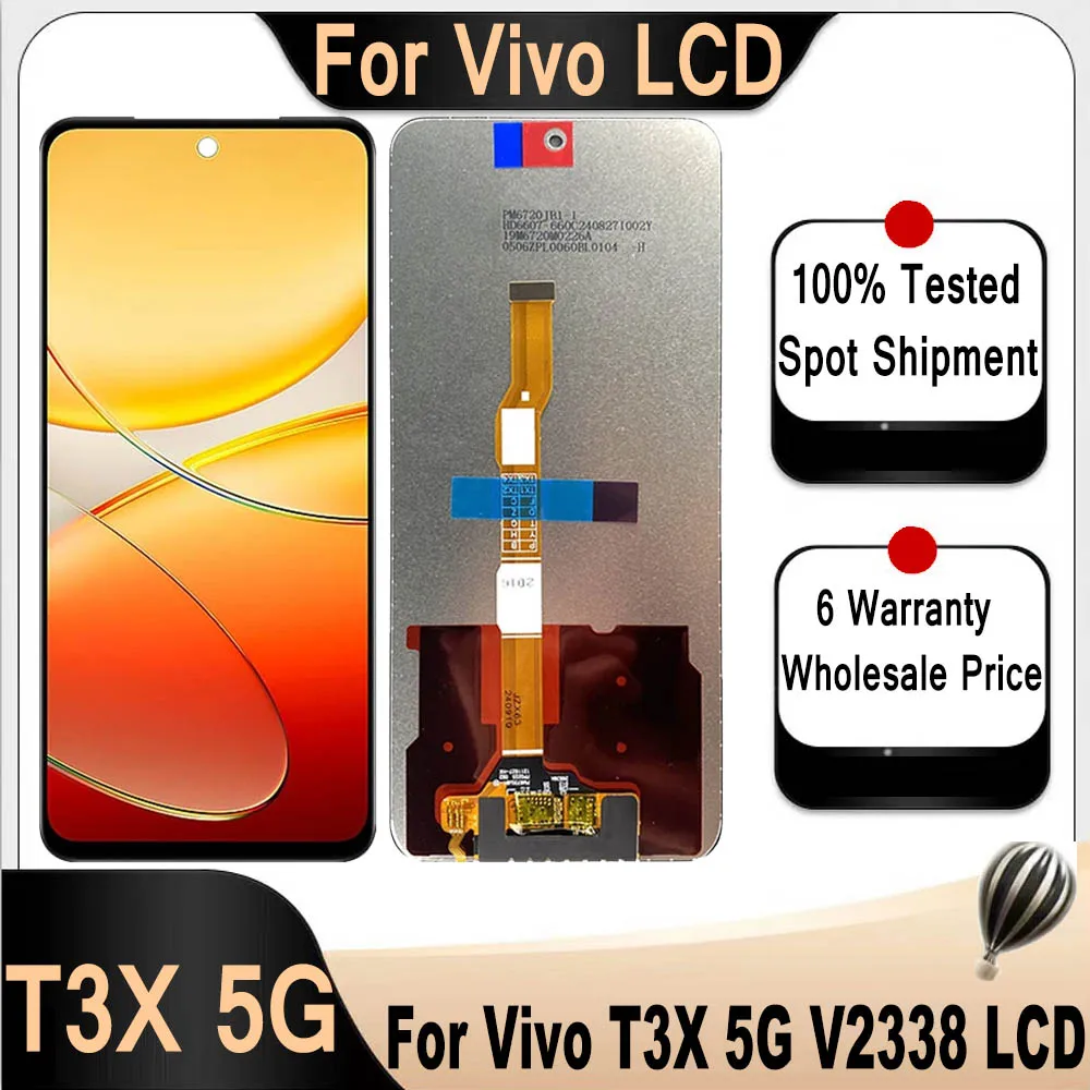 High Quality LCD For Vivo T3X 5G LCD V2338 With Touch screen Digitizer ...