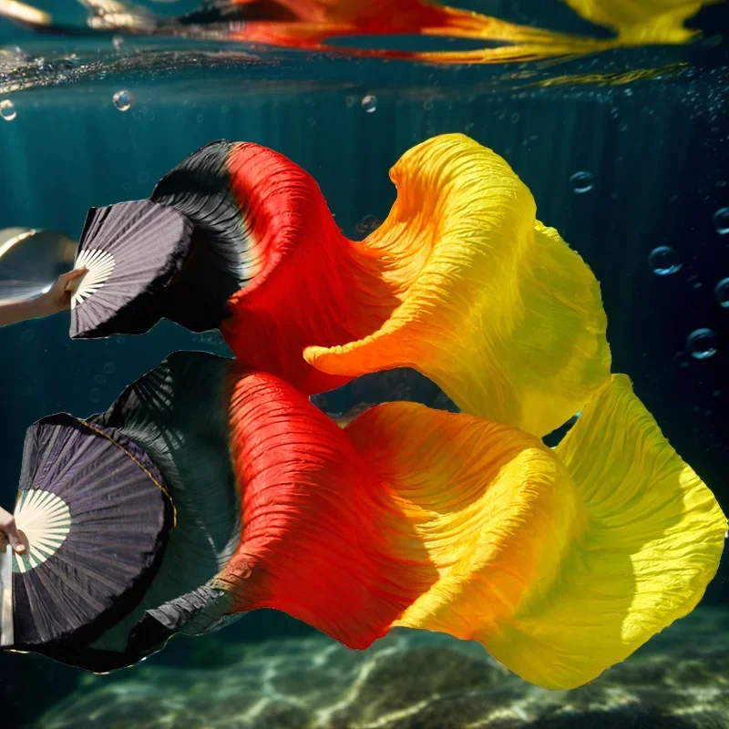 1-pair-150cm-Length-Hot-Sell-Ms-Belly-Dancing-Fan-Gradient-Long-Color ...