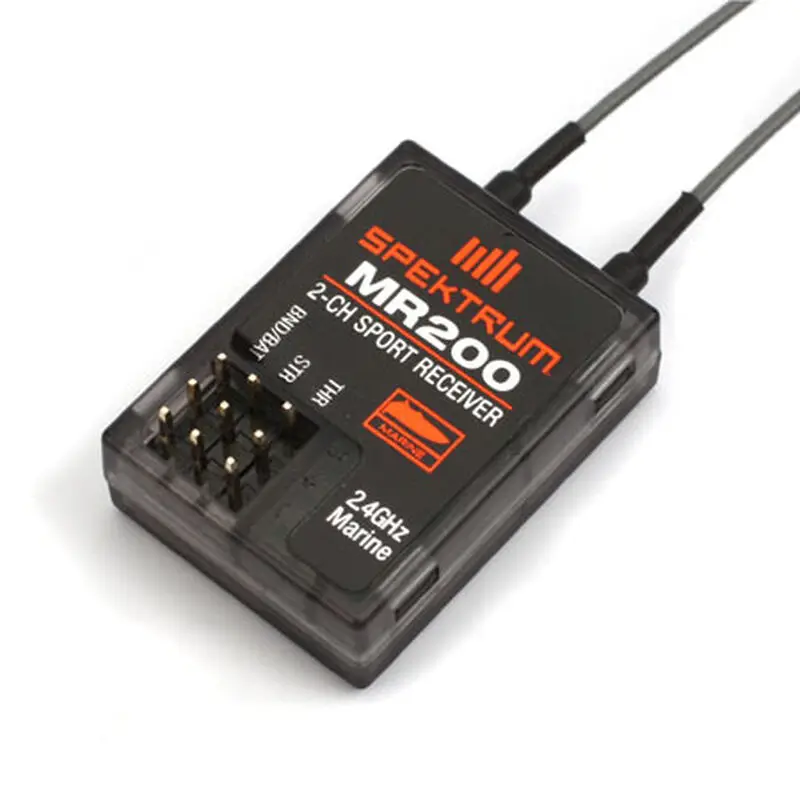 Spektrum RC MR200 Marine 2.4GHz 2-Ch Sport Receiver/SR300 3 Channel DSM ...