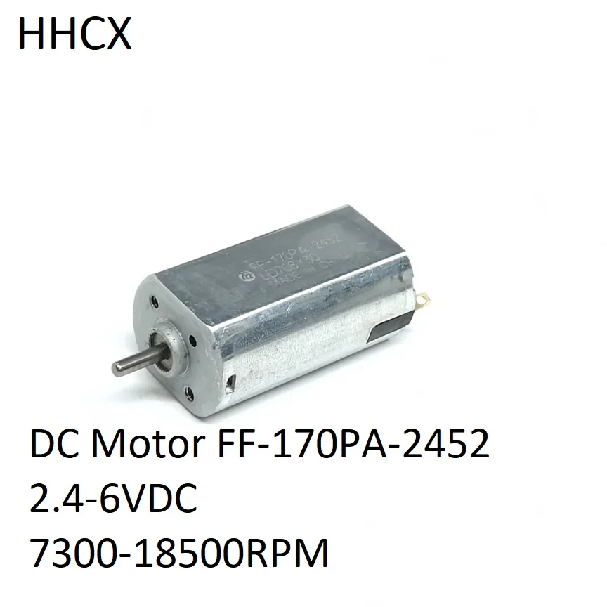 1PCS DC Motor FF-170PA-2452 Large Torque 2.4-6VDC 18500RPM FF-170PA For ...
