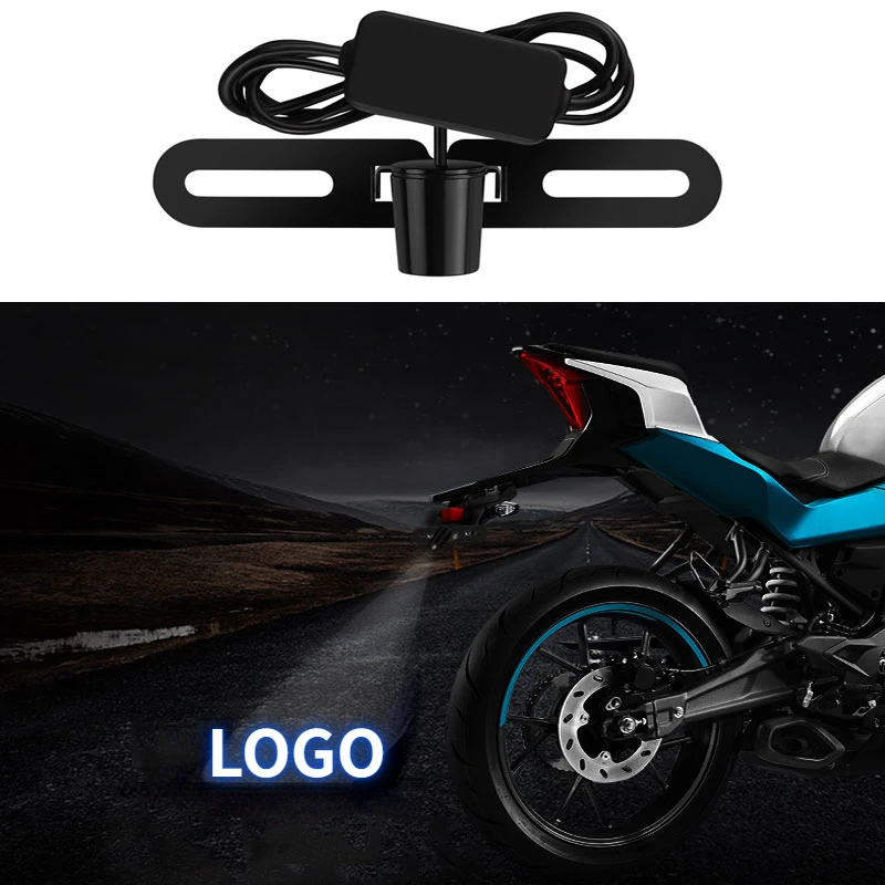 Projecteur Led De Logo De Moto, Lumière D'avertissement Décorative Pour ...