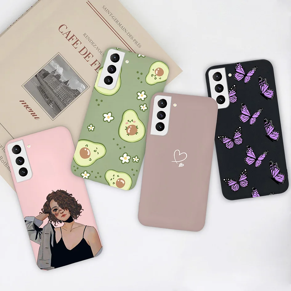 For-Samsung-Galaxy-S22-Ultra-Phone-Cases-Fashion-Cute-Girl-Heart-Case ...