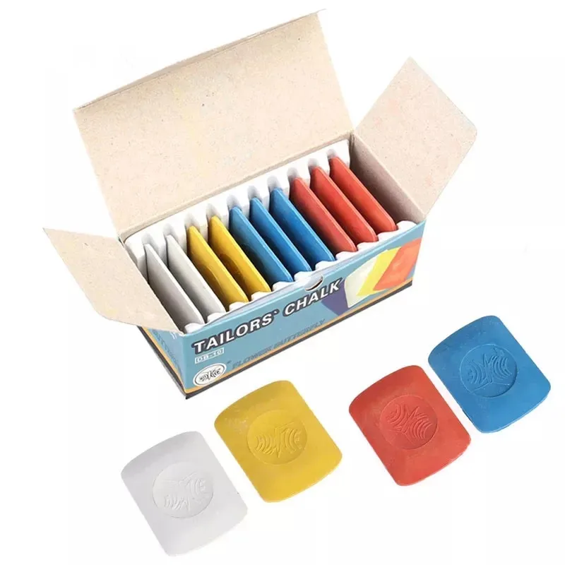 MIUSIE-10Pcs-Mixed-White-Color-Erasable-Tailor-Chalk-Sewing-Chalk ...