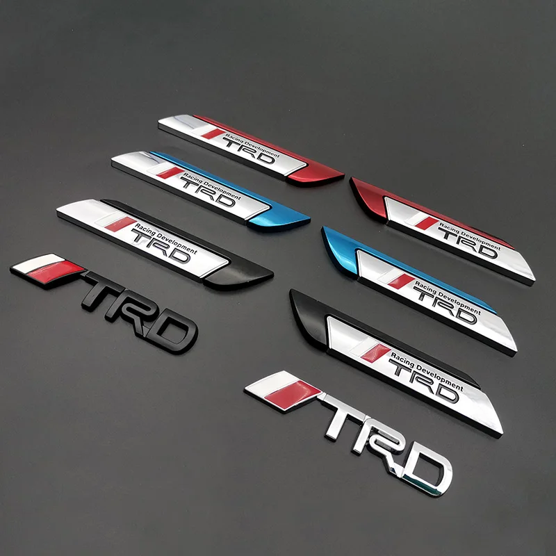 1pcs-3D-Metal-TRD-Car-Logo-Grill-Emblem-Decal-Chrome-Car-Sticker-Car ...
