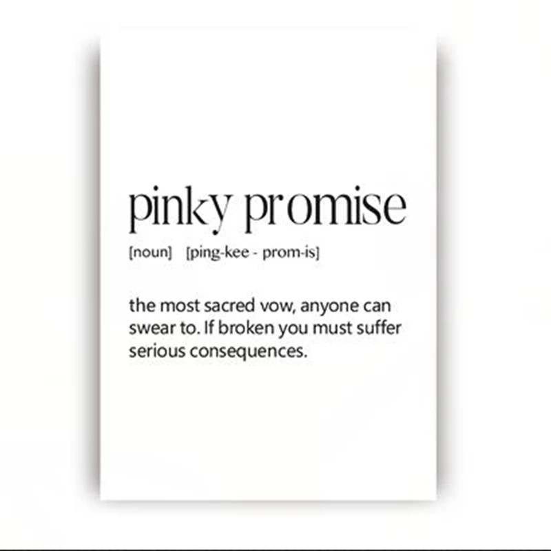 Pinky Swear Quotes