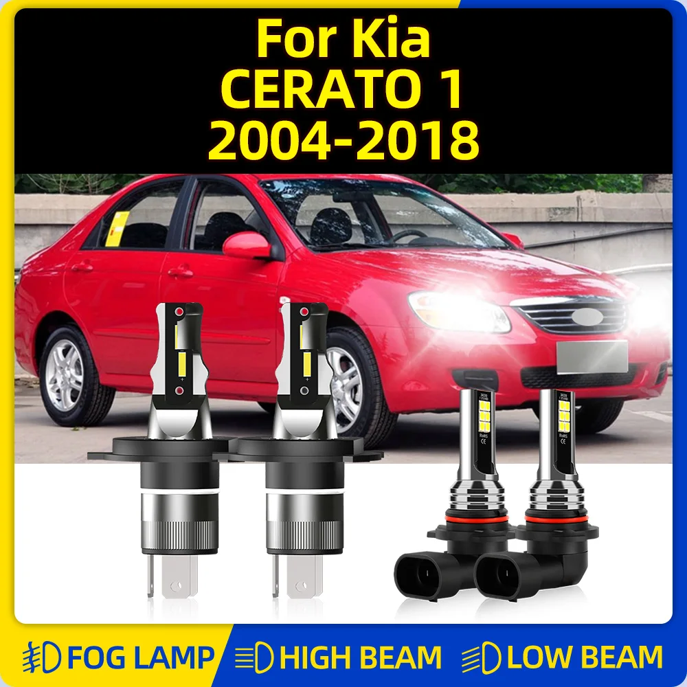40000LM-LED-Headlight-Bulbs-6000K-Plug-And-Play-Car-Lights-12V-Fog-Lamp ...