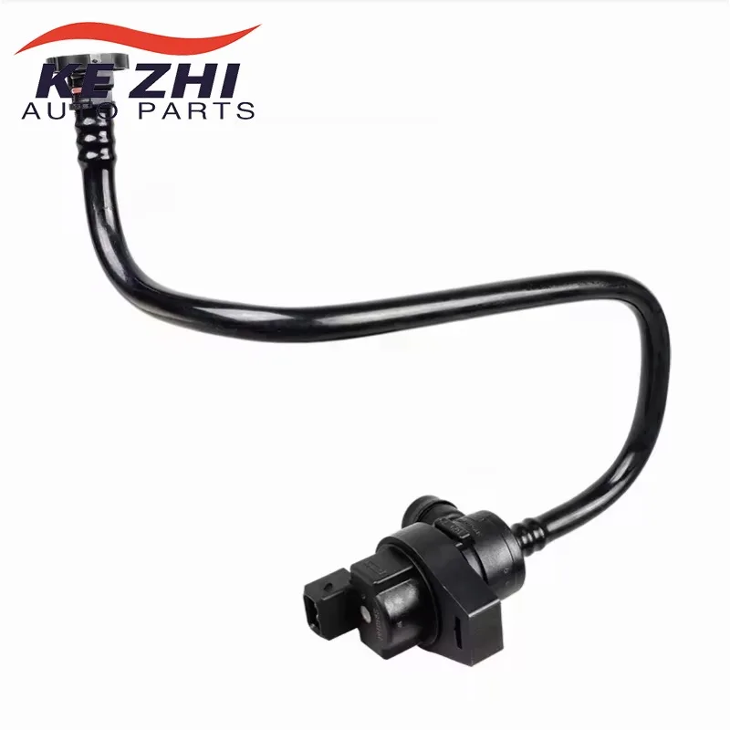 13907515795 Fuel Tank Ventilation Valve+Pipe Black Plastic For BMW E65 ...
