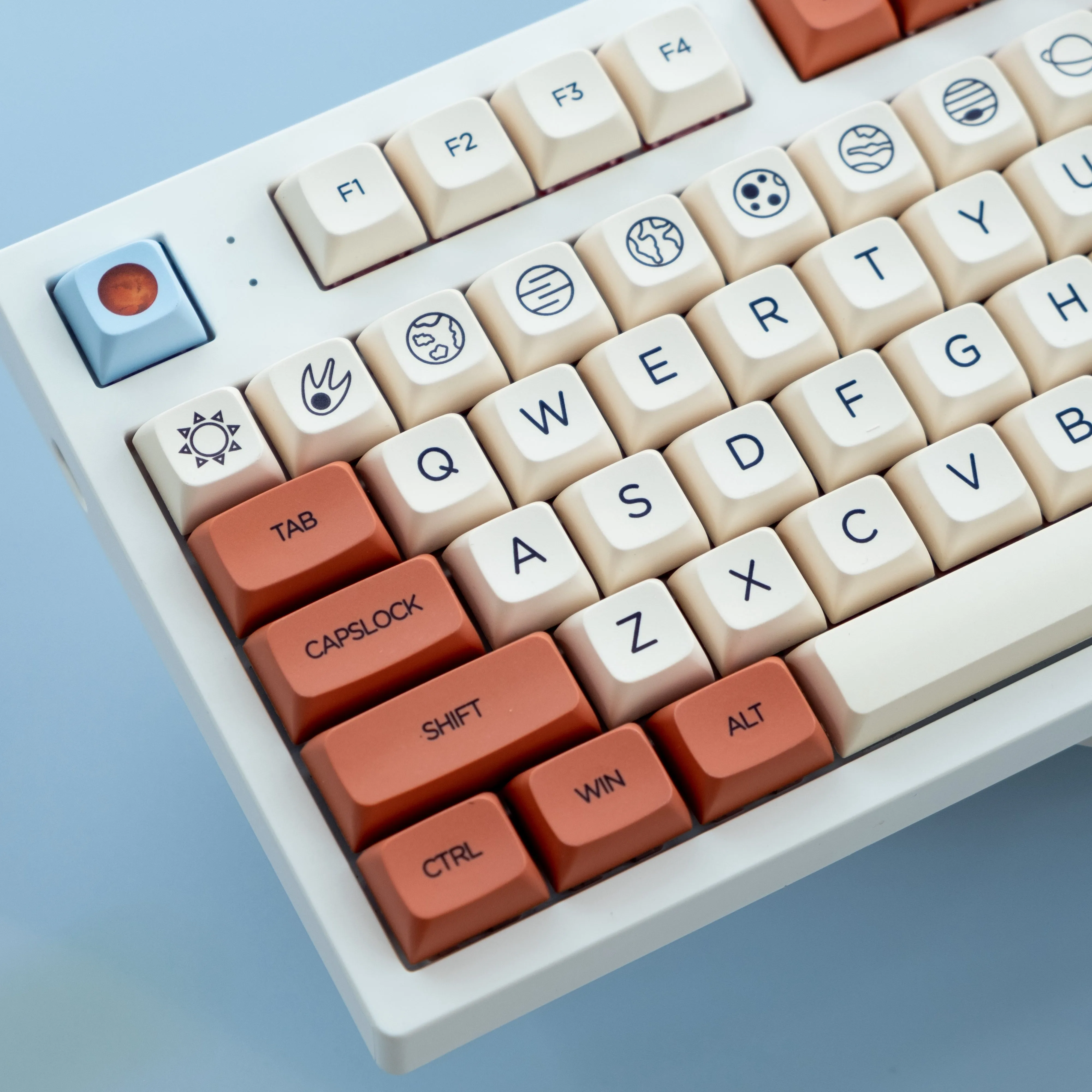 PBT-XDA-Keycaps-Mars-PBT-Dye-Sub-Key-Cap-143-Keys-for-Womier-GK61-Anne ...