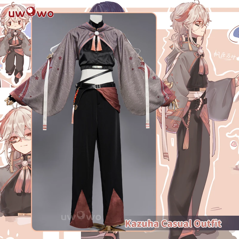 UWOWO-Genshin-Impact-Kaedehara-Kazuha-Doujin-Cosplay-Costume-Game ...