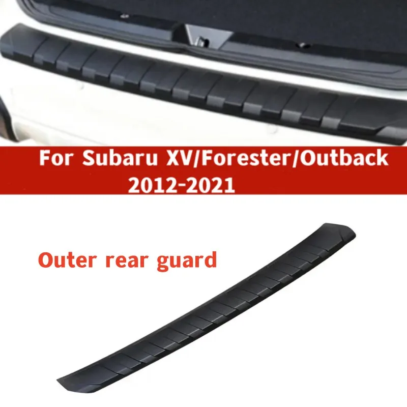 Car-Stainless-Rear-Bumper-Protector-Trunk-Door-Plate-Cover-Trim-For ...