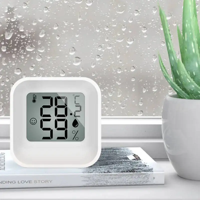 Home-Smiley-Mini-LCD-Digital-Thermometer-Hygrometer-Indoor-Room ...