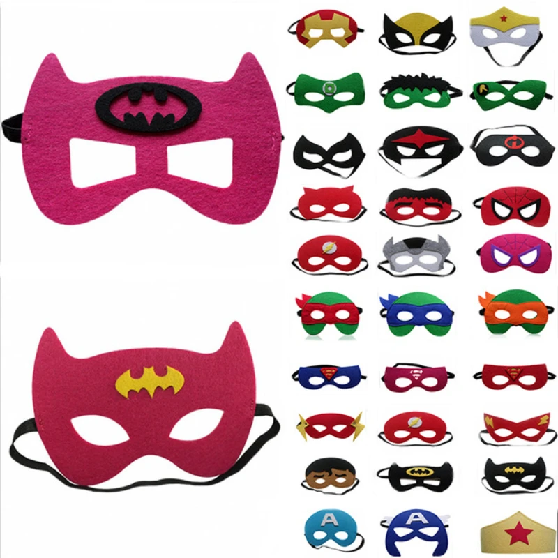 Classic-Superhero-Cosplay-Masks-Halloween-Christmas-Party-Dress-Up ...