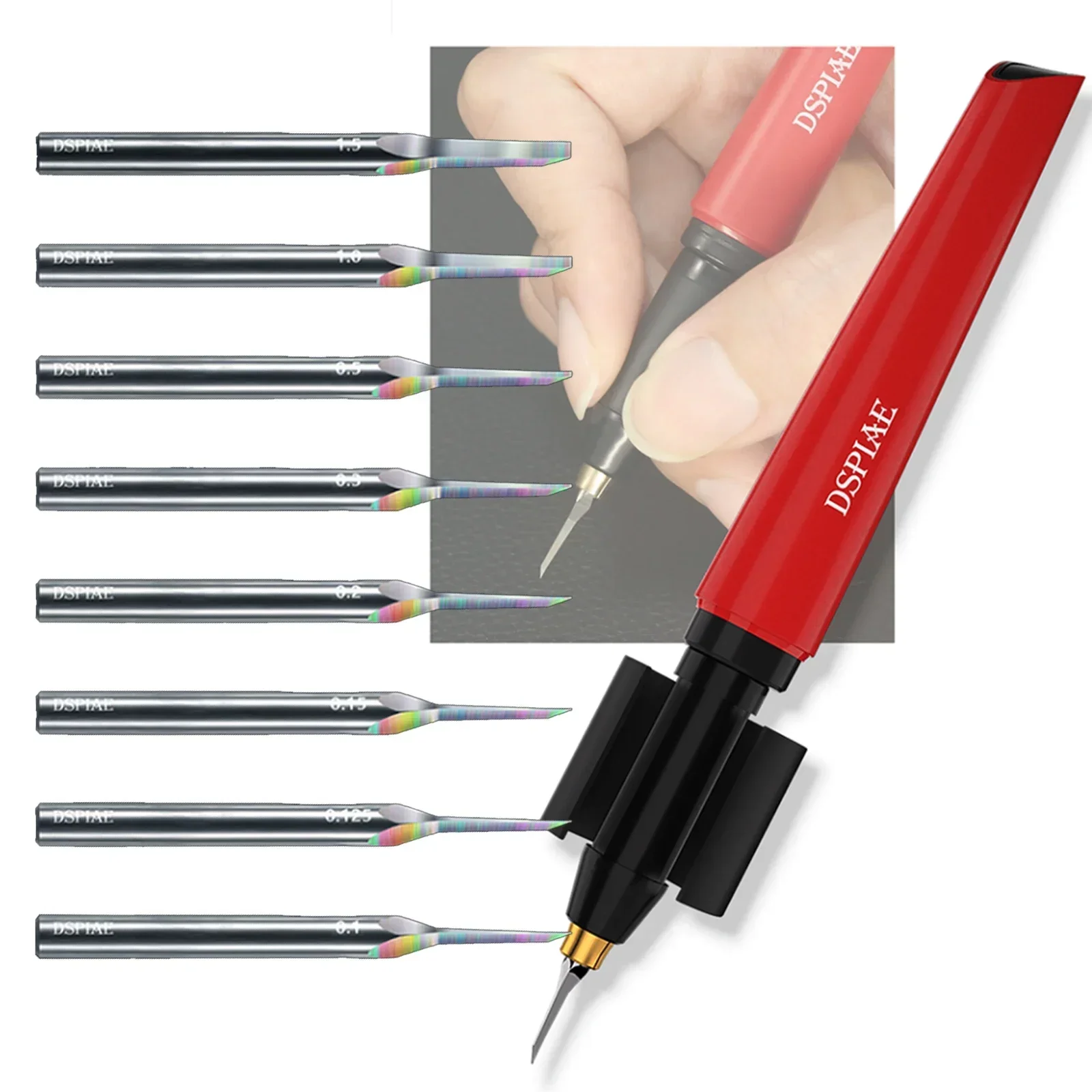 DSPIAE-PT-TH-Push-Knife-Handle-XPB-0-1mm-1-5mm-Drill-Bits-Model ...