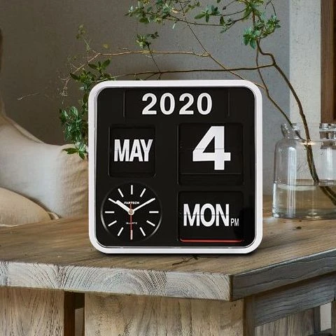 Vintage Flip Wall Clock