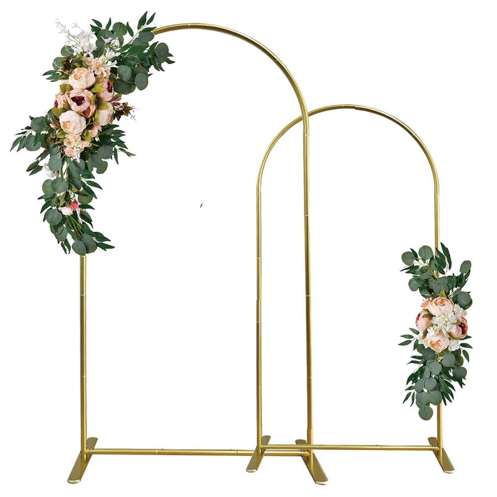Wedding-Backdrop-Arch-Stand-5-6-6-6-7-21ft-Gold-Chiara-Arch-Frame-Stand ...