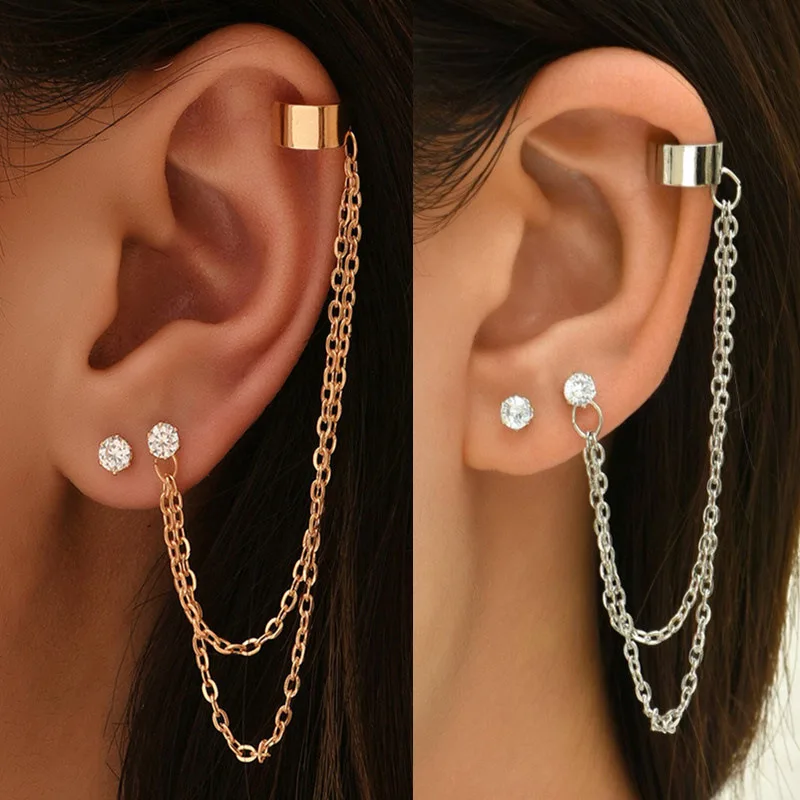 1Pcs-New-Fashion-Bohemian-Ear-Clip-Earring-for-Teens-Women-Men-Simple ...