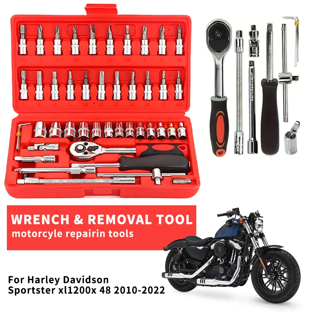 For harley davidson sportster xl1200x 48 2010-2022 Wrench And Removal ...