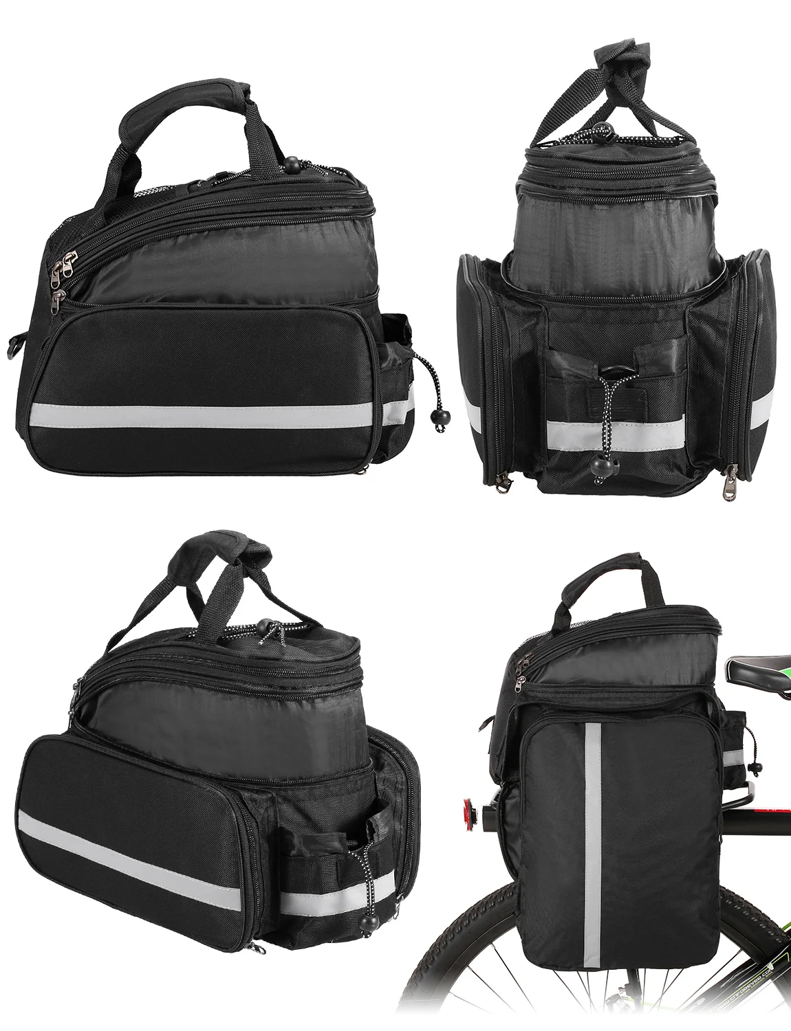 Lixada-Bicycle-Rear-Seat-Bag-Multifunction-Waterproof-MTB-Bicycle ...