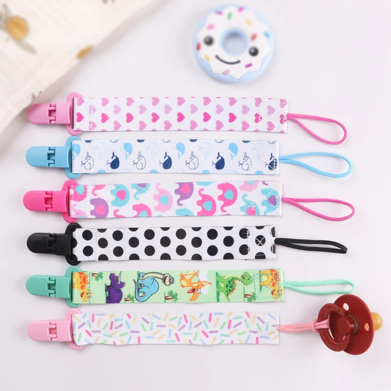 Baby-Pacifier-Clip-Chain-Adjustable-Dummy-Clip-Nipple-Holder-Children ...