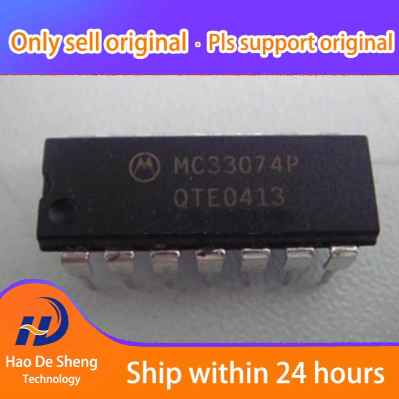 5PCS/LOT MC33074P MC33074 MC33074AP DIP14 New Original in Stock Power bank| | - AliExpress