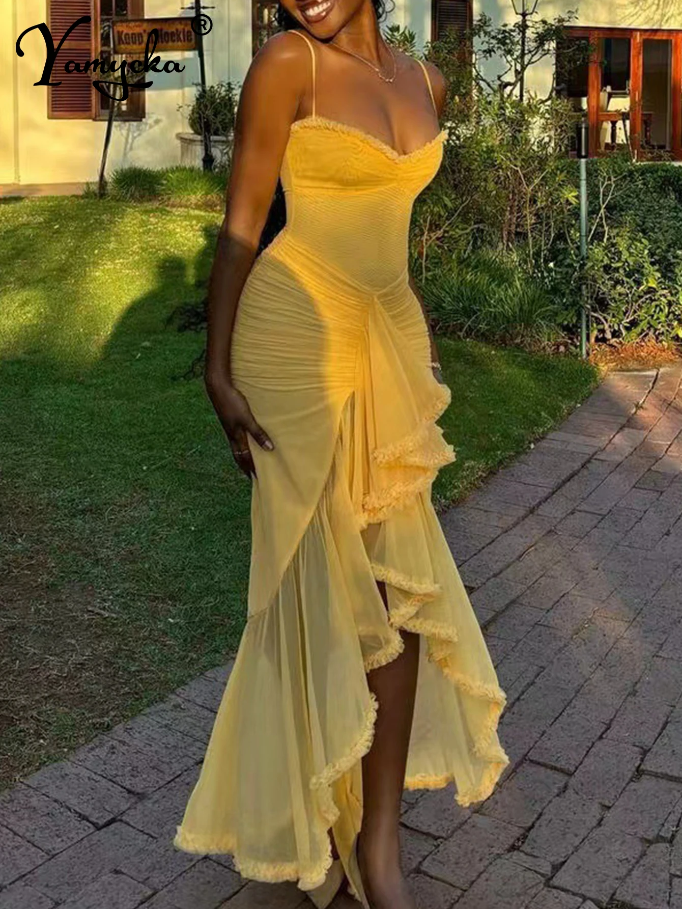 Sexy elegant backless black maxi summer dress women wedding party dress ...