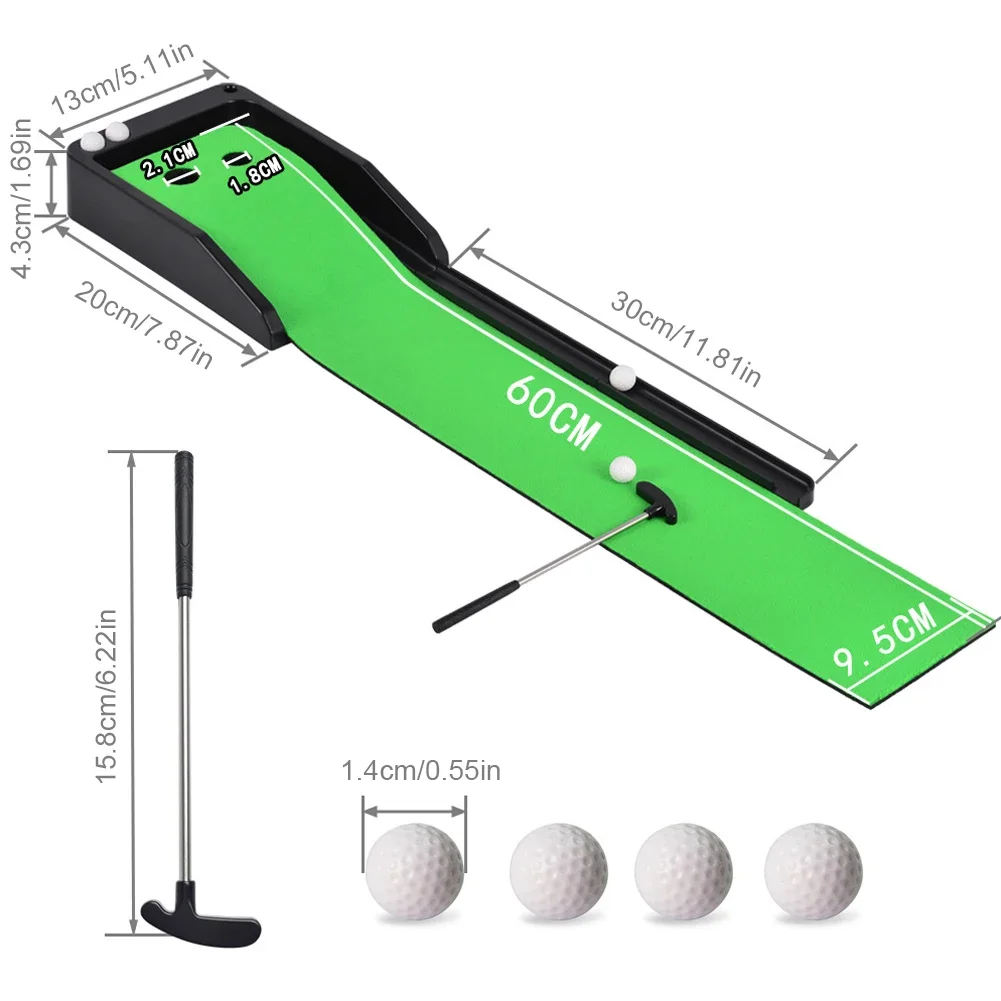 Putting-Green-Indoor-Set-Golf-Putting-Green-Mat-Improve-Accuracy-and ...