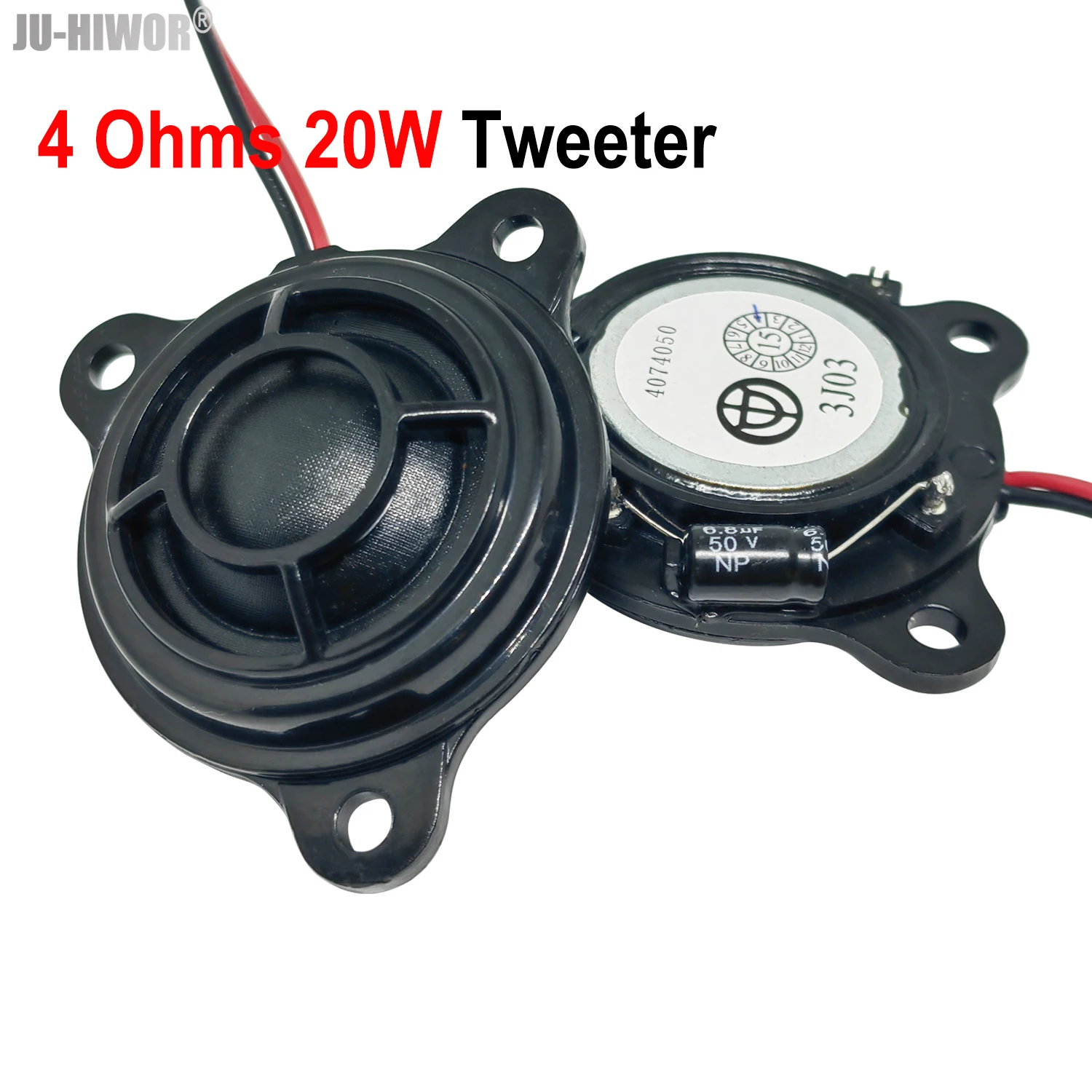 2pcs 4 Ohm 20W Car Tweeters Car Speakers Driver Hifi Sound Treble ...