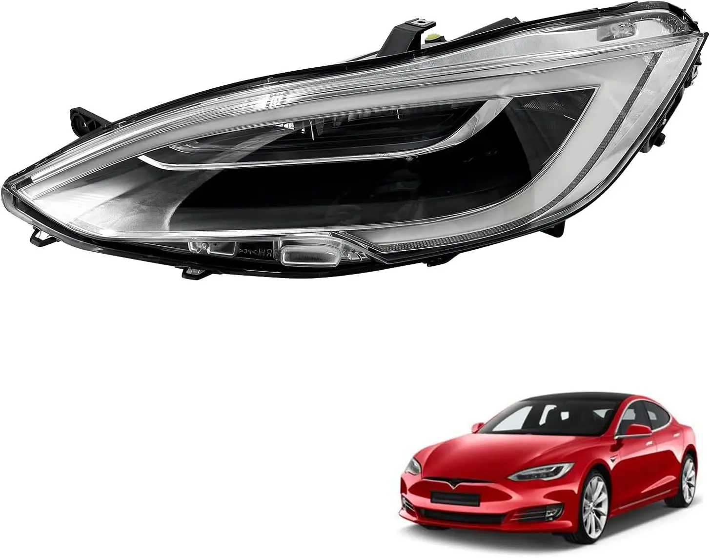 105357000F-For-Tesla-Model-3-Y-Car-LED-Left-Headlights-Front-Head-Light ...