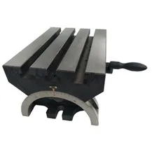 1Set 7x5 In Tilting Milling Table Adjustable Rotary Worktable Machine W ...