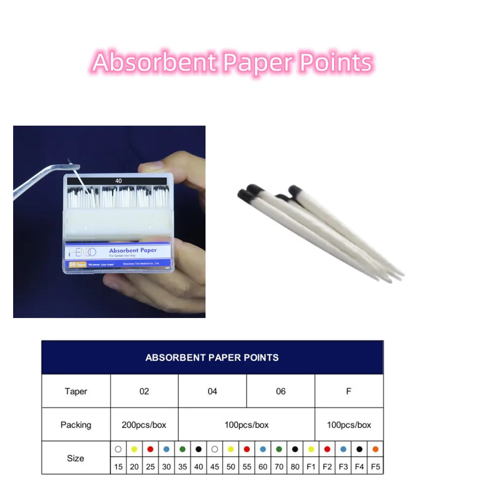 10packs-100-200-Points-Dental-Absorbent-Paper-Points-Hand-rolled ...