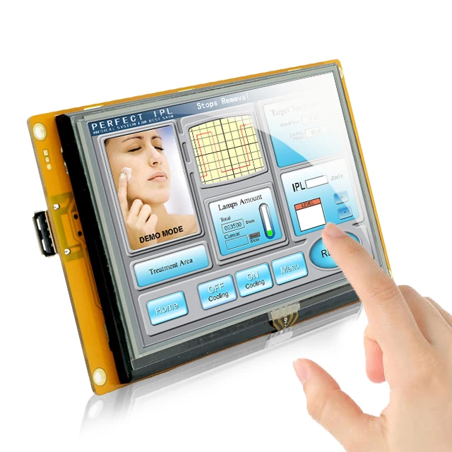 7-Inch-LCD-Modules-TFT-Display-with-Touch-Screen-Controller-Board-GUI ...