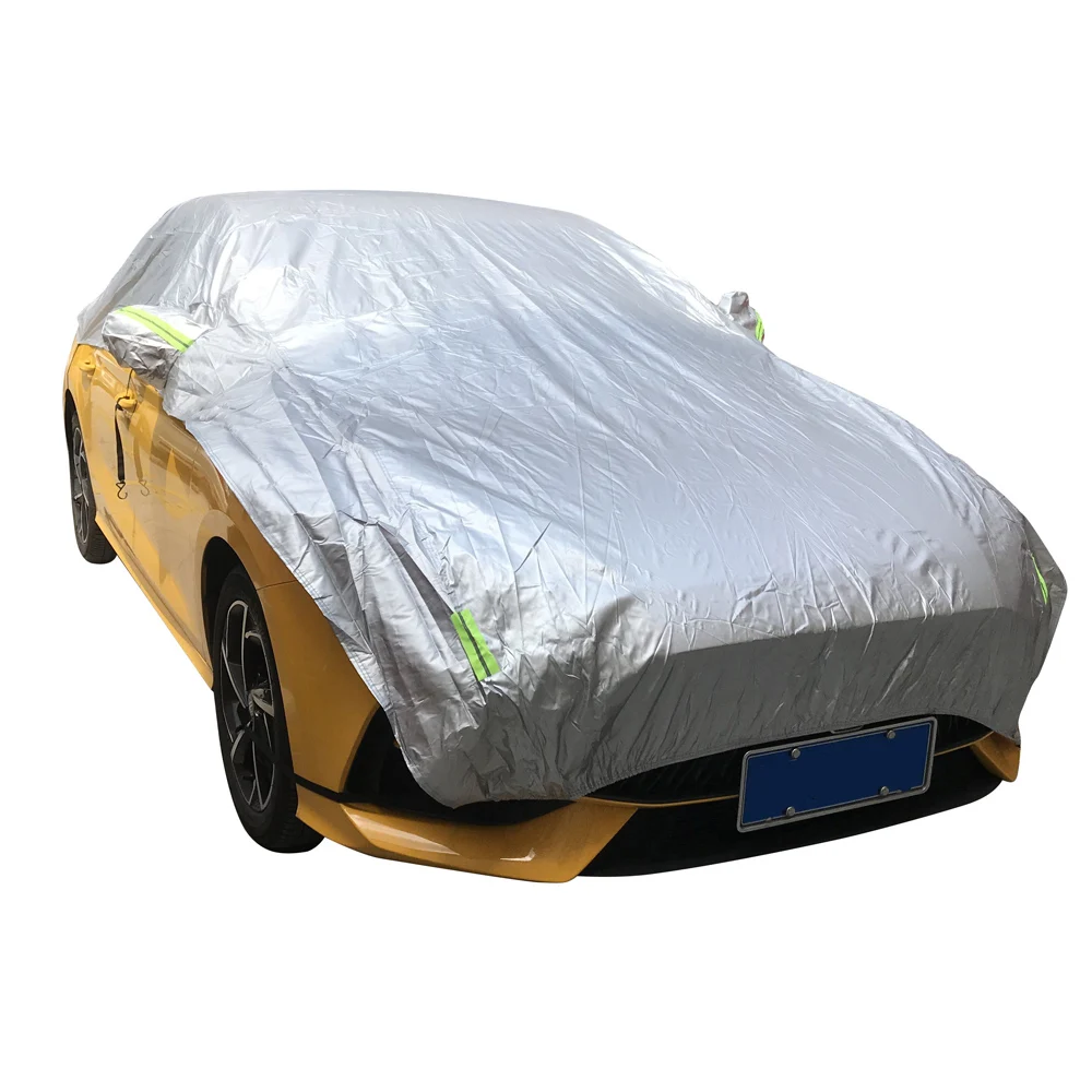 Two-Layers-Half-Top-Snow-Car-Cover-for-Winter-Universal-Fit-for-Saloon ...